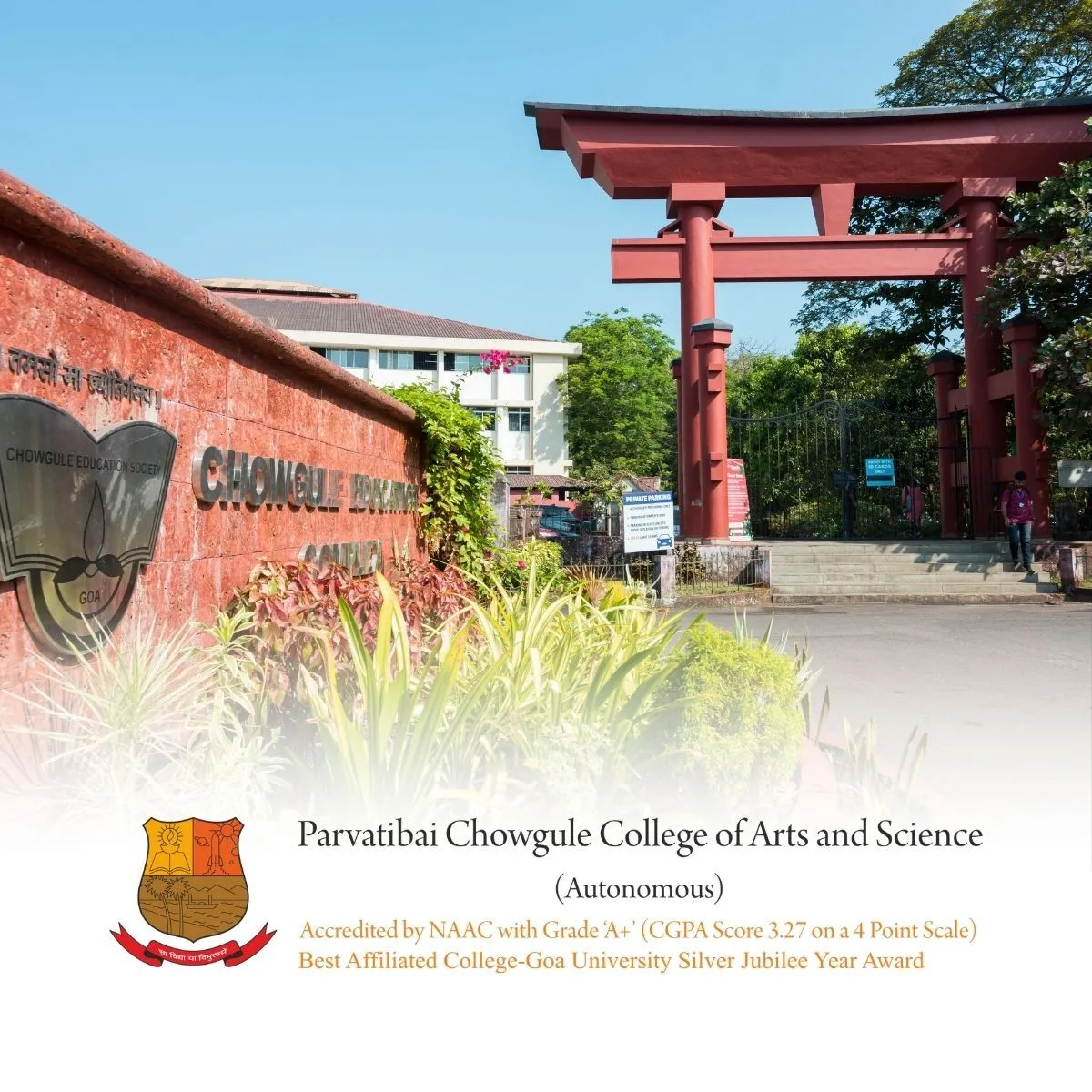 Student Experience | Parvatibai Chowgule College of Arts and Science
